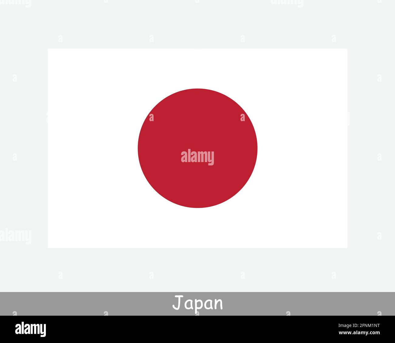 National Flag of Japan. Japanese Country Flag Detailed Banner. EPS ...