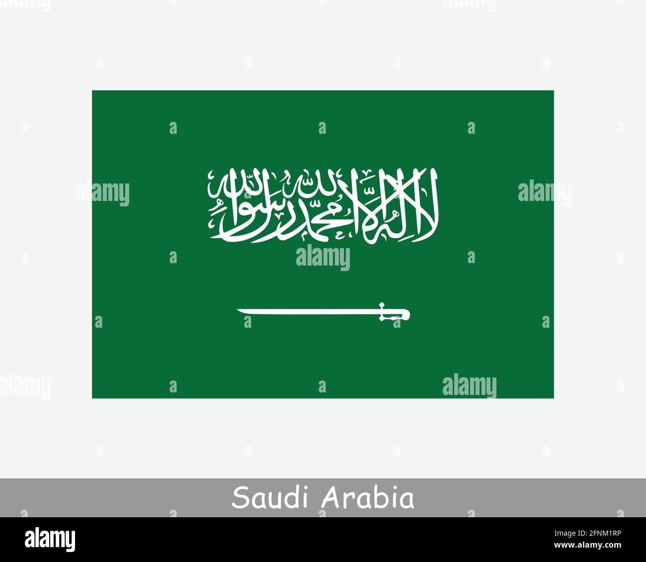 National Flag of Saudi Arabia. Saudi Arabian Country Flag. Kingdom of ...