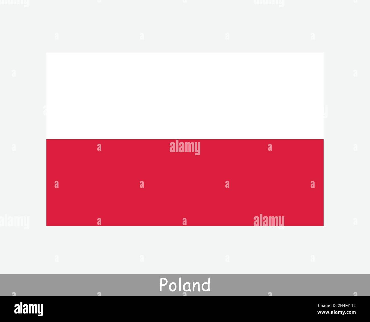 National Flag of Poland. Polish Country Flag. Republic of Poland ...