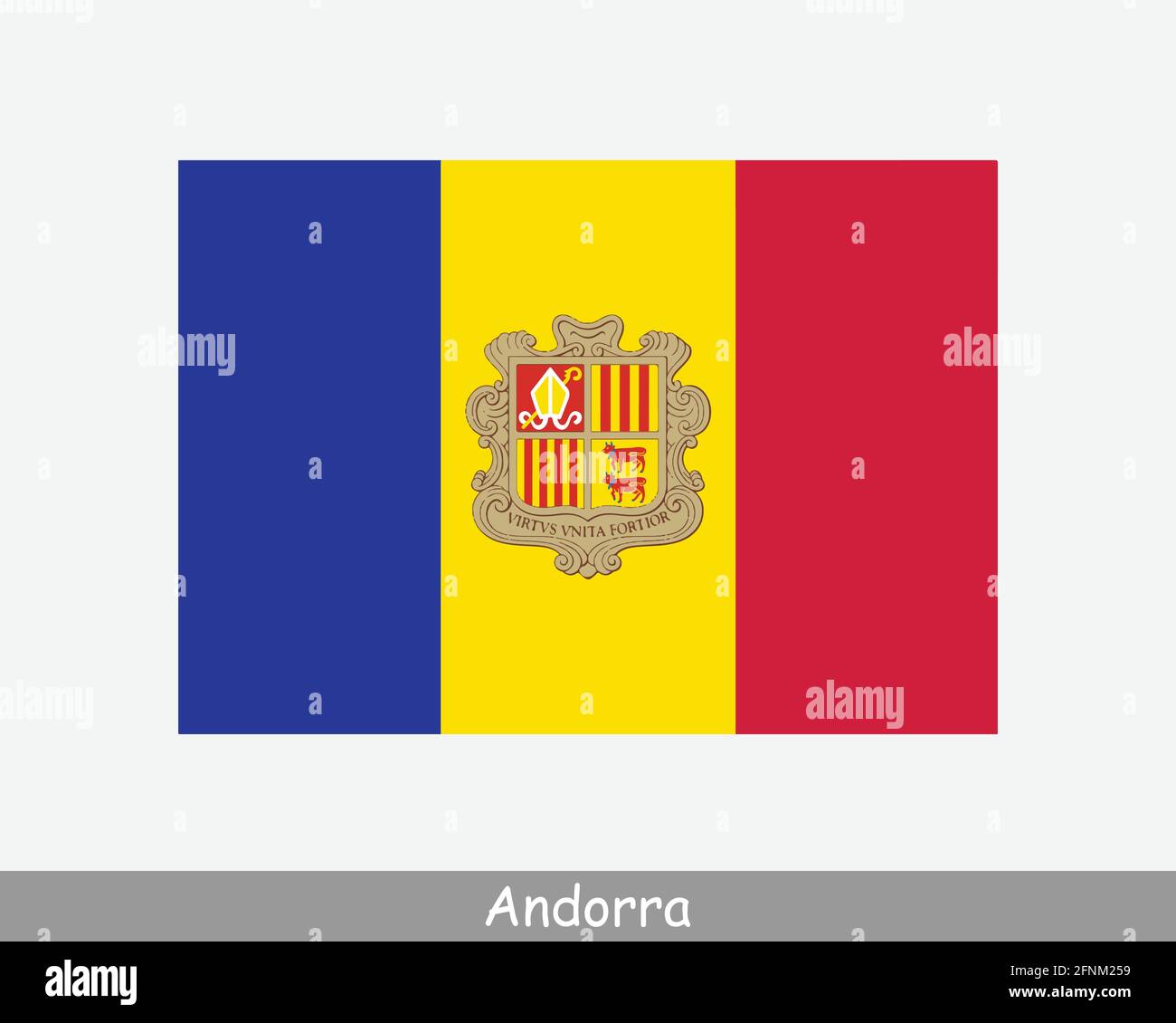 Flag of the principality Stock Vector Images - Alamy