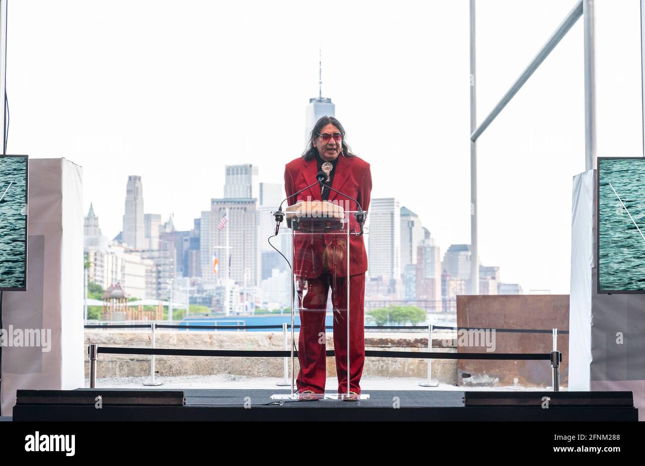 New York, United States. 17th May, 2021. George Stonefish of American ...
