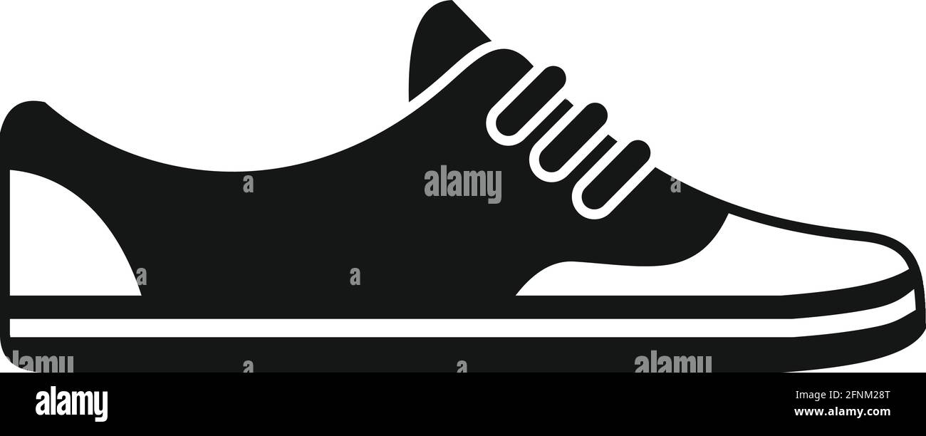Running shoes top view Stock Vector Images - Alamy