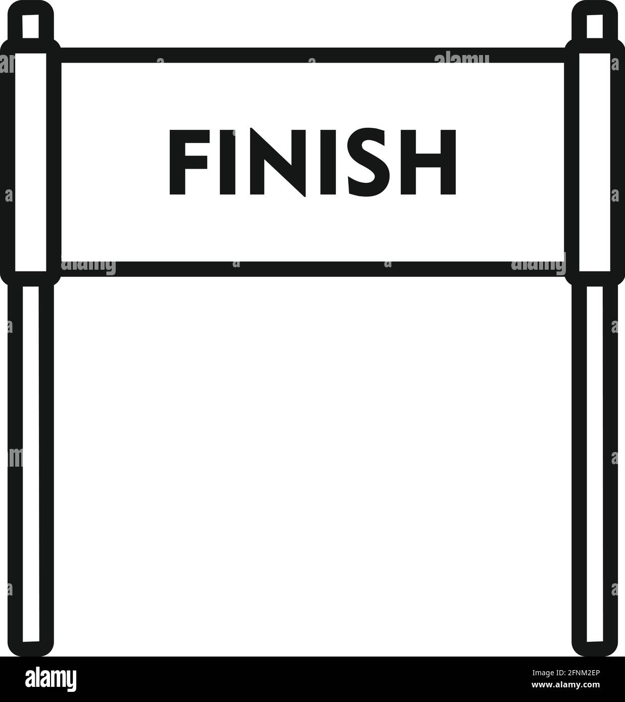 Finish banner hi-res stock photography and images - Alamy