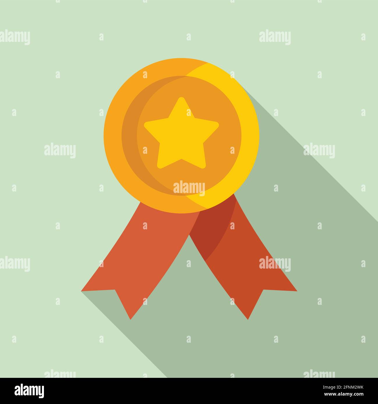 Royal emblem icon, flat style Stock Vector Image & Art - Alamy