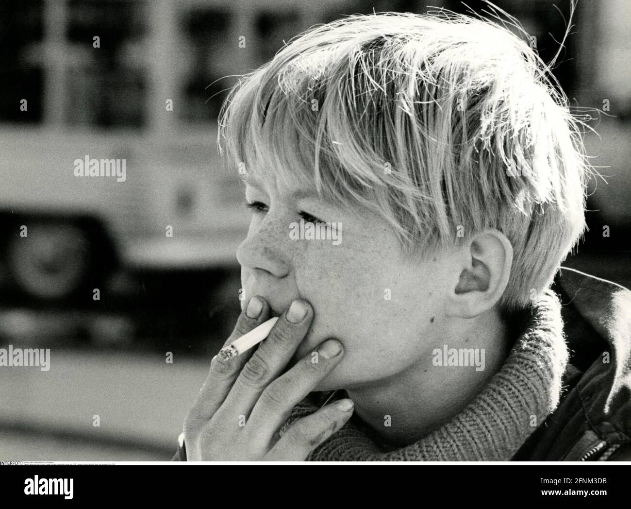people, children, portrait - boys, boy smoking, circa 1970, ADDITIONAL ...
