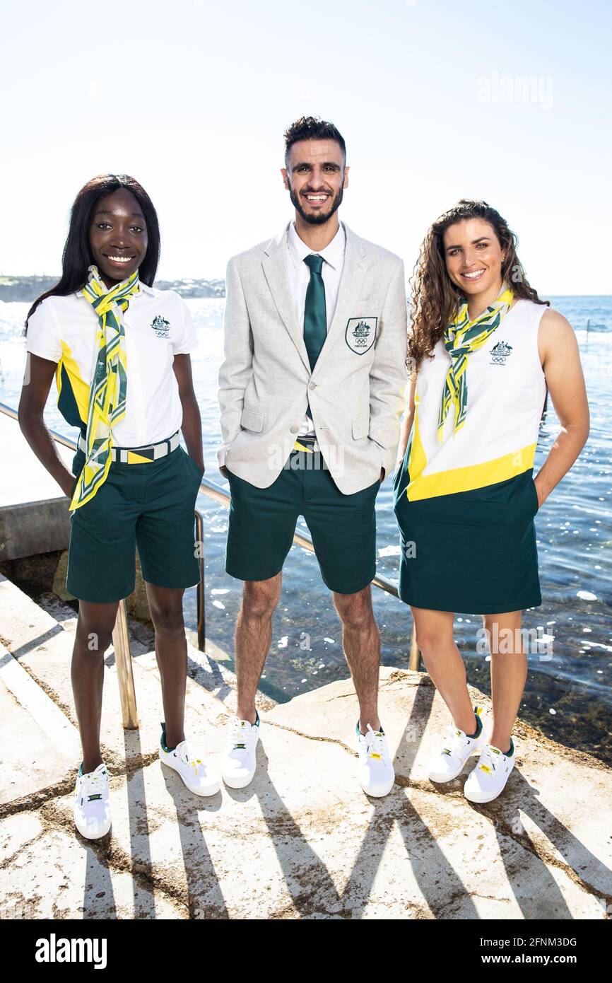 Sydney. 18th May, 2021. Athletes from Olympic medallists to those ...