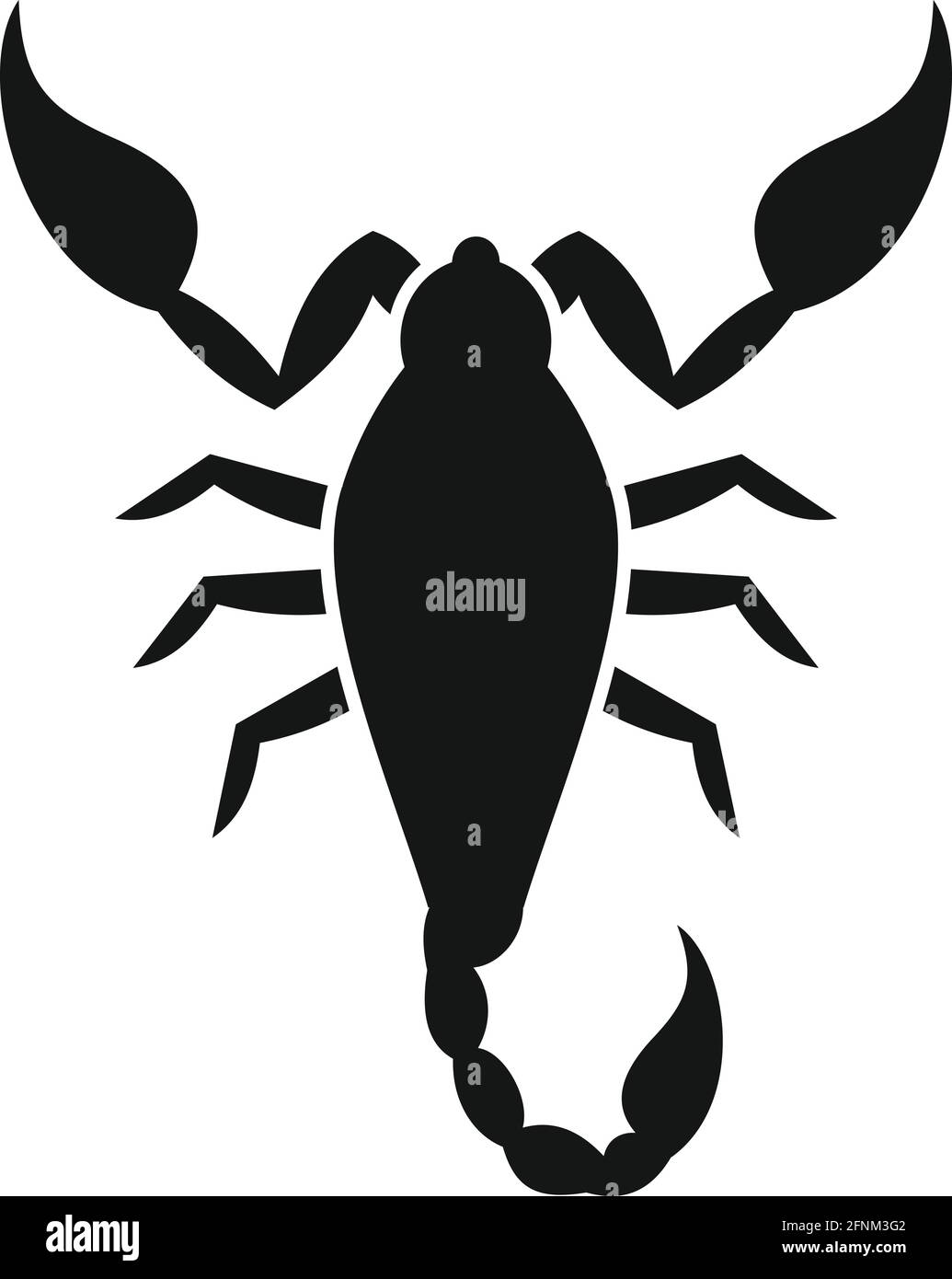 Zodiac scorpio icon, simple style Stock Vector Image & Art - Alamy