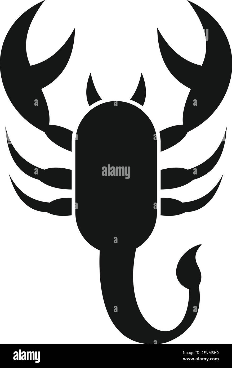 Scorpion warning sign hi-res stock photography and images - Alamy