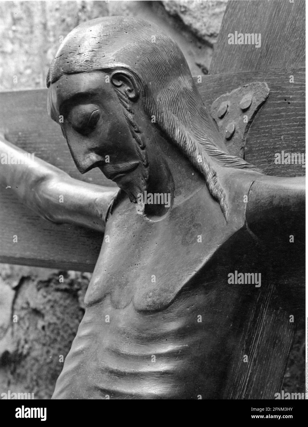 Half face sculpture Black and White Stock Photos & Images - Alamy