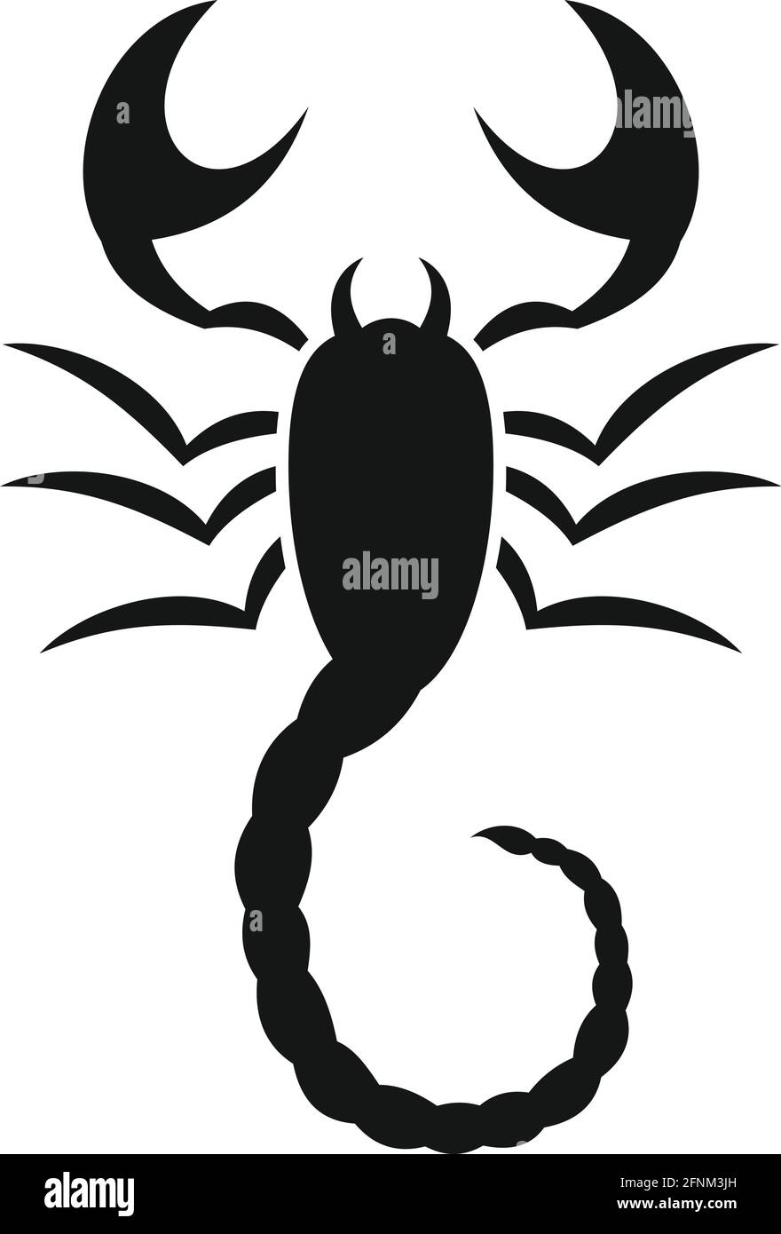Scorpio animal icon, simple style Stock Vector Image & Art - Alamy