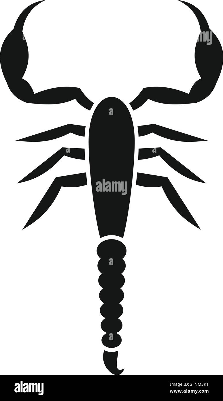 Horoscope scorpio icon, simple style Stock Vector Image & Art - Alamy