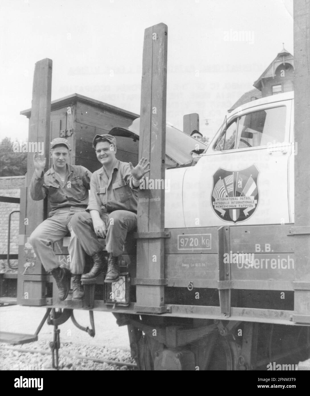 post war period, Austria, U.S. occupation army went home, leaving ...