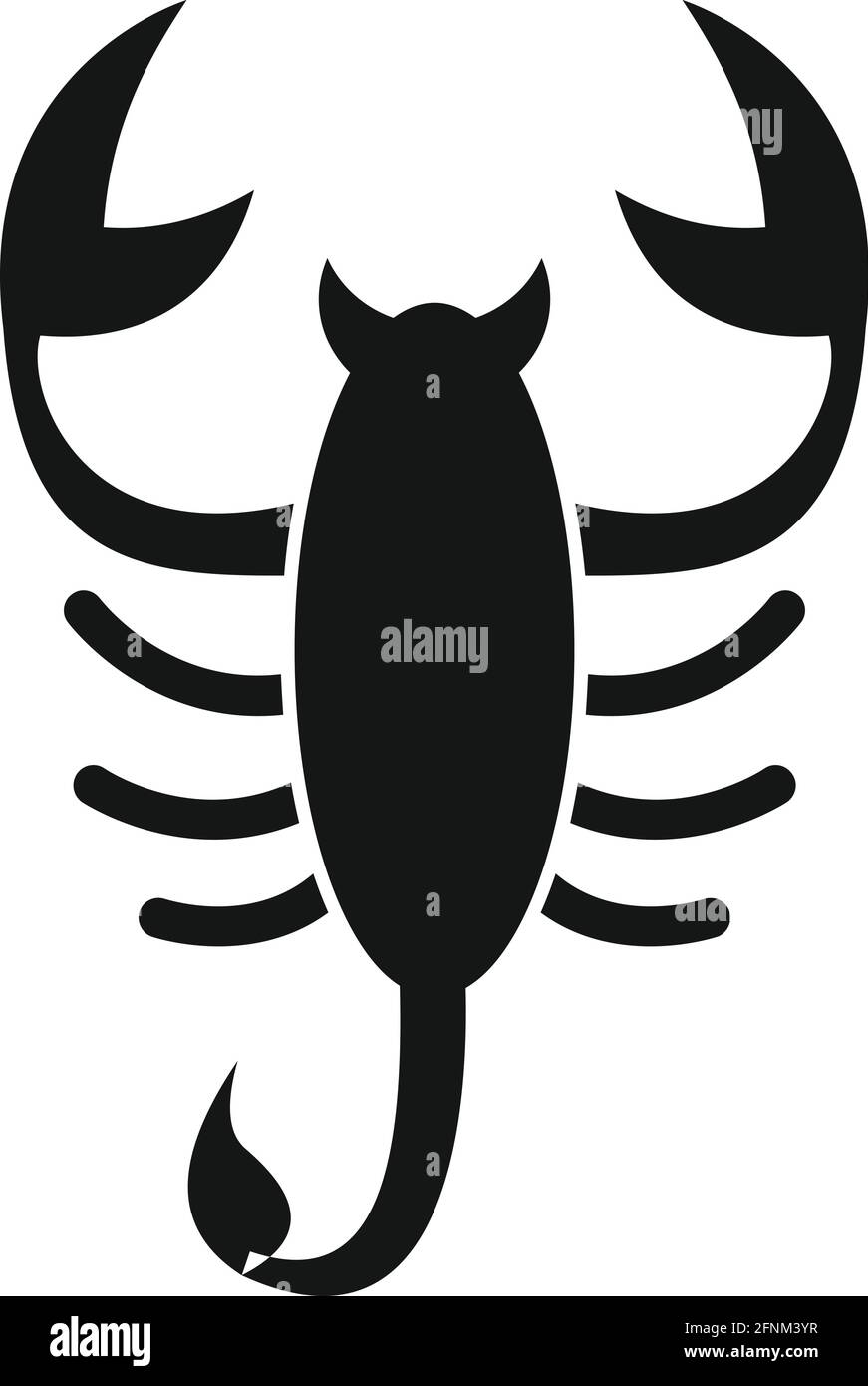 Scorpion warning sign hi-res stock photography and images - Alamy