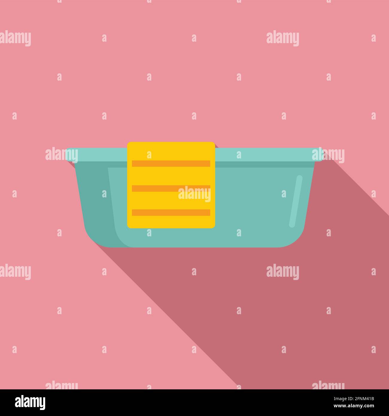 Washing basin icon, flat style Stock Vector Image & Art - Alamy