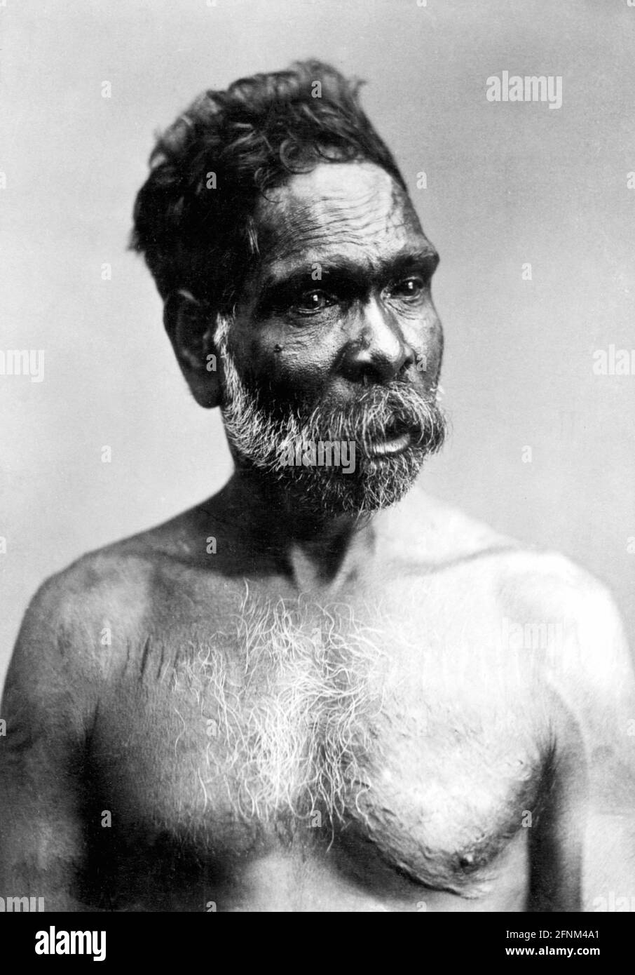 geography / travel, Australia, people, Aborigine, old man, portrait ...