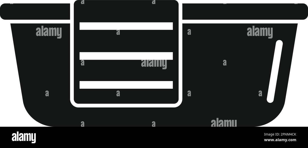 Washing basin icon, simple style Stock Vector Image & Art - Alamy