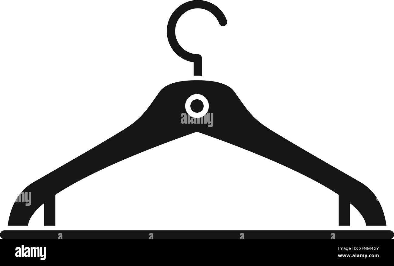 Clothes hanger icon, simple style Stock Vector Image & Art - Alamy