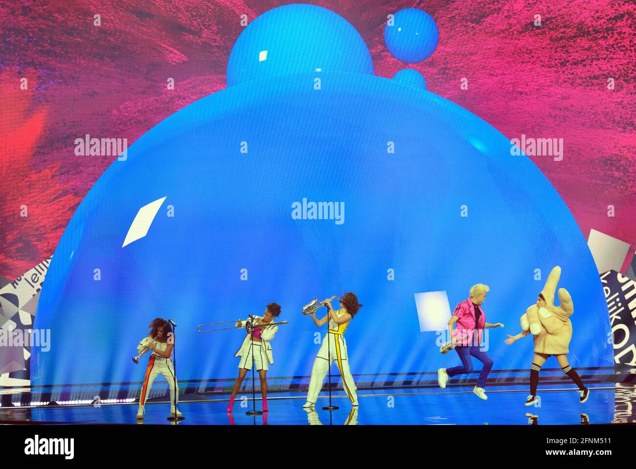 Rotterdam, Netherlands. 17th May, 2021. Singer and musical performer ...