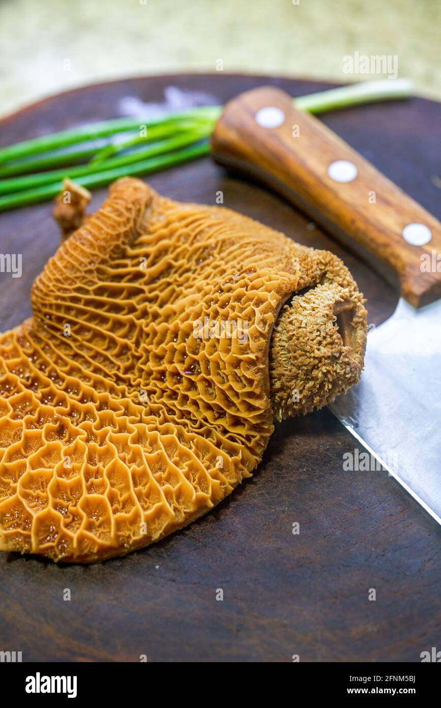 A delicious Chinese dish, braised beef tripe, lo-mei Stock Photo - Alamy