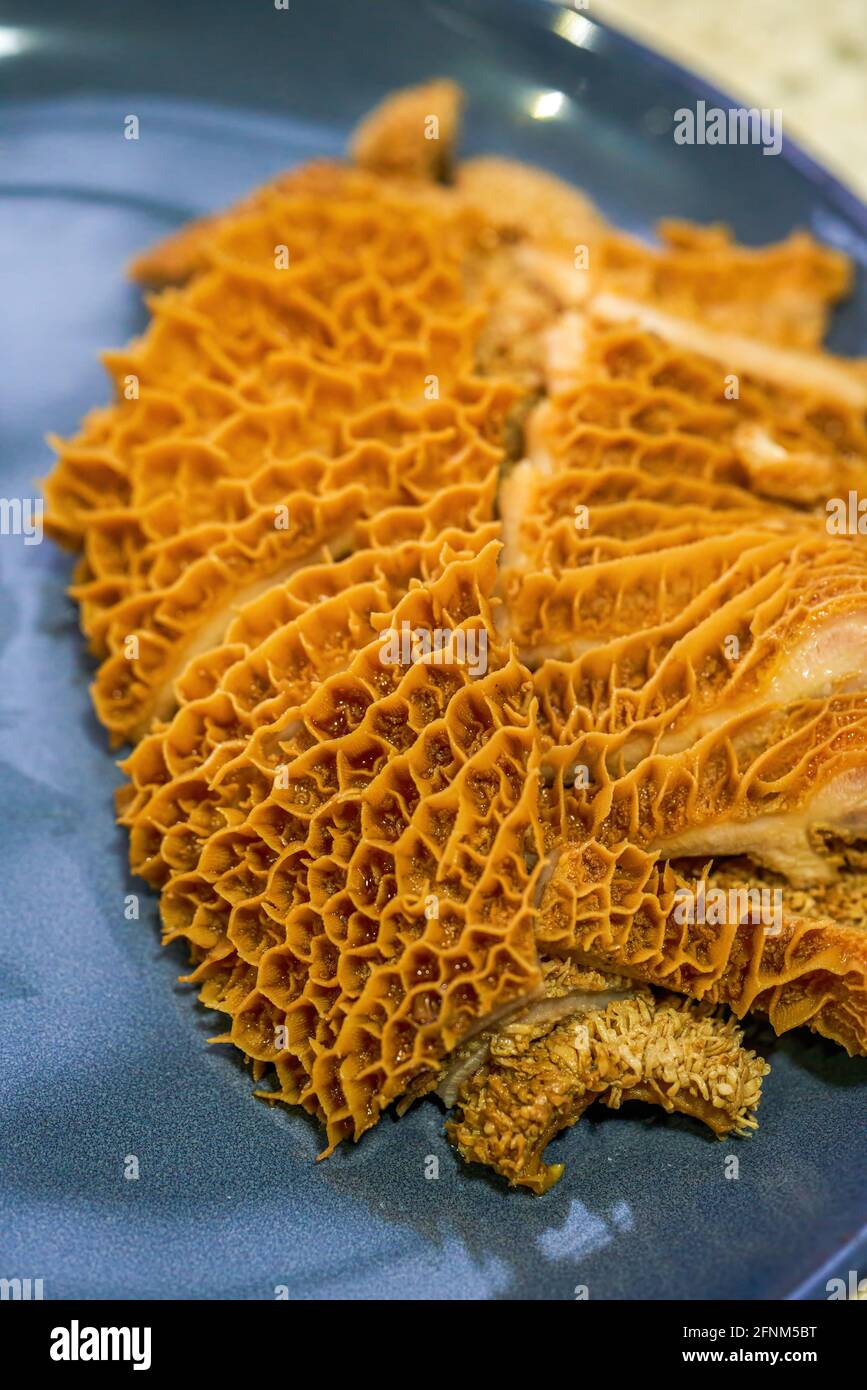 A delicious Chinese dish, braised beef tripe, lo-mei Stock Photo - Alamy