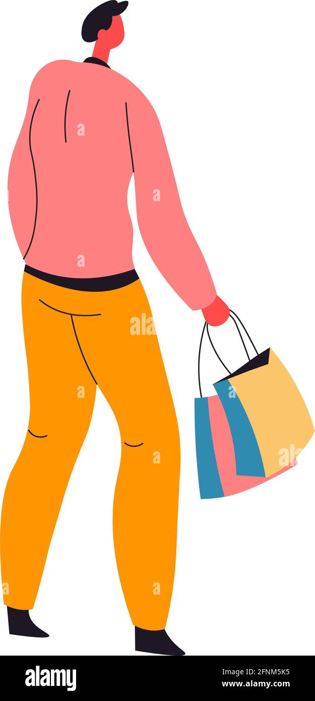 Couple paper bags on Stock Vector Images - Alamy