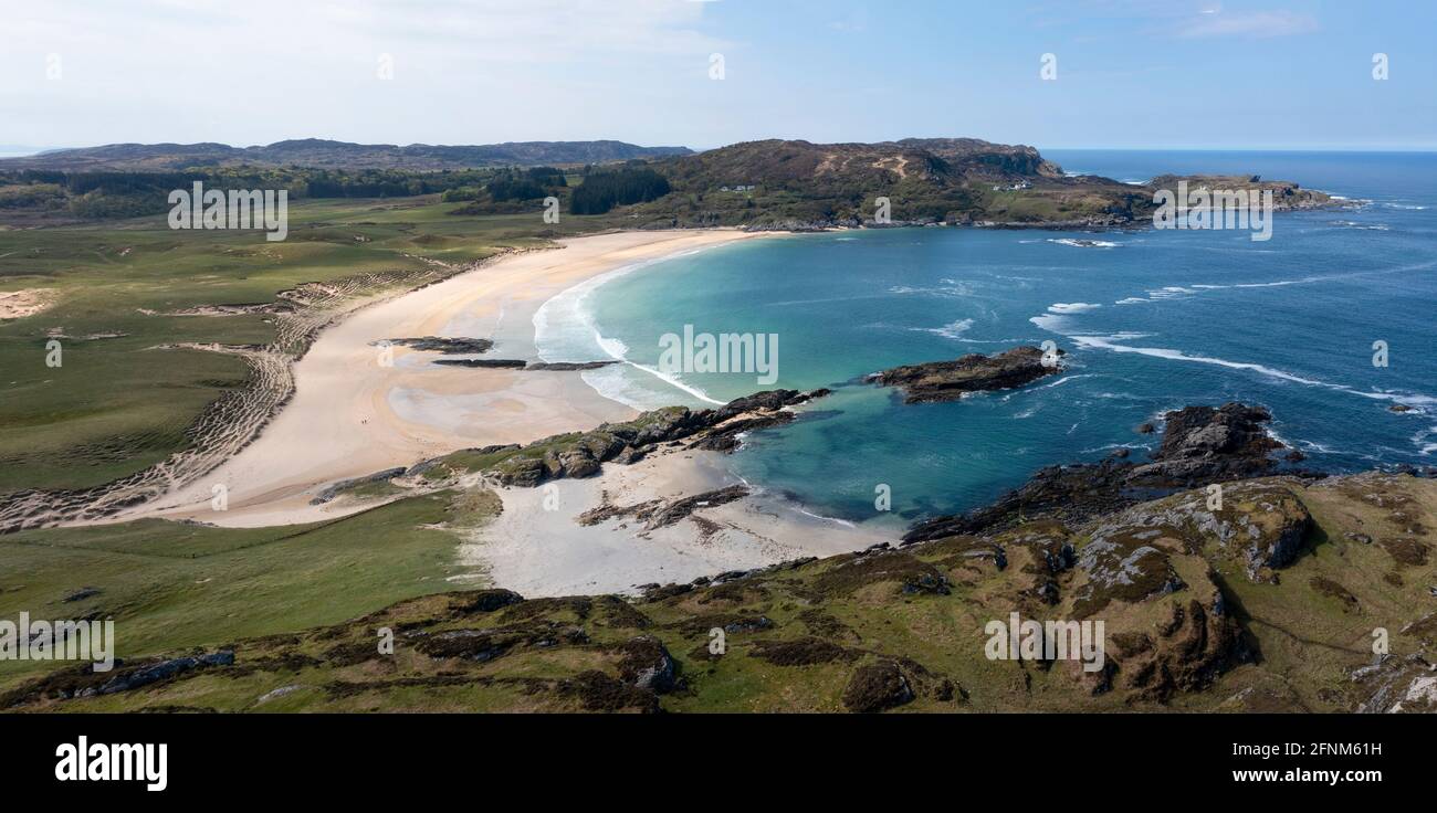 Aerial view of kiloran bay hi-res stock photography and images - Alamy