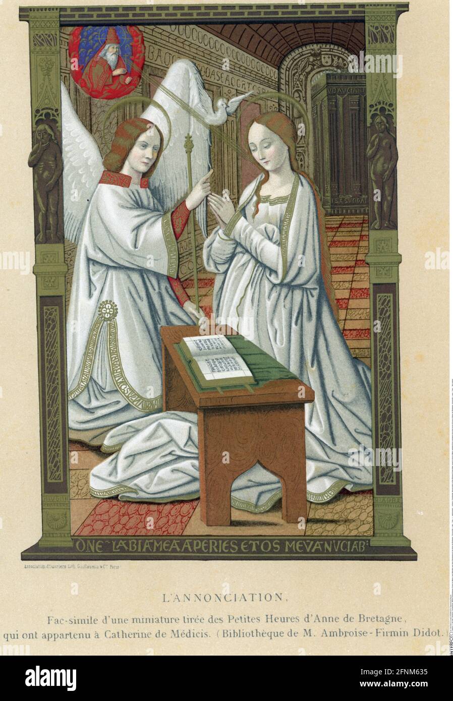 Mary and the angel gabriel hi-res stock photography and images - Alamy