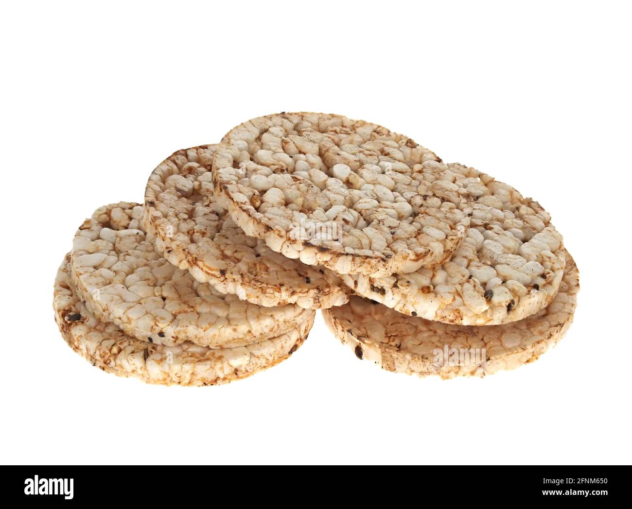 Round rice cake Cut Out Stock Images & Pictures - Alamy