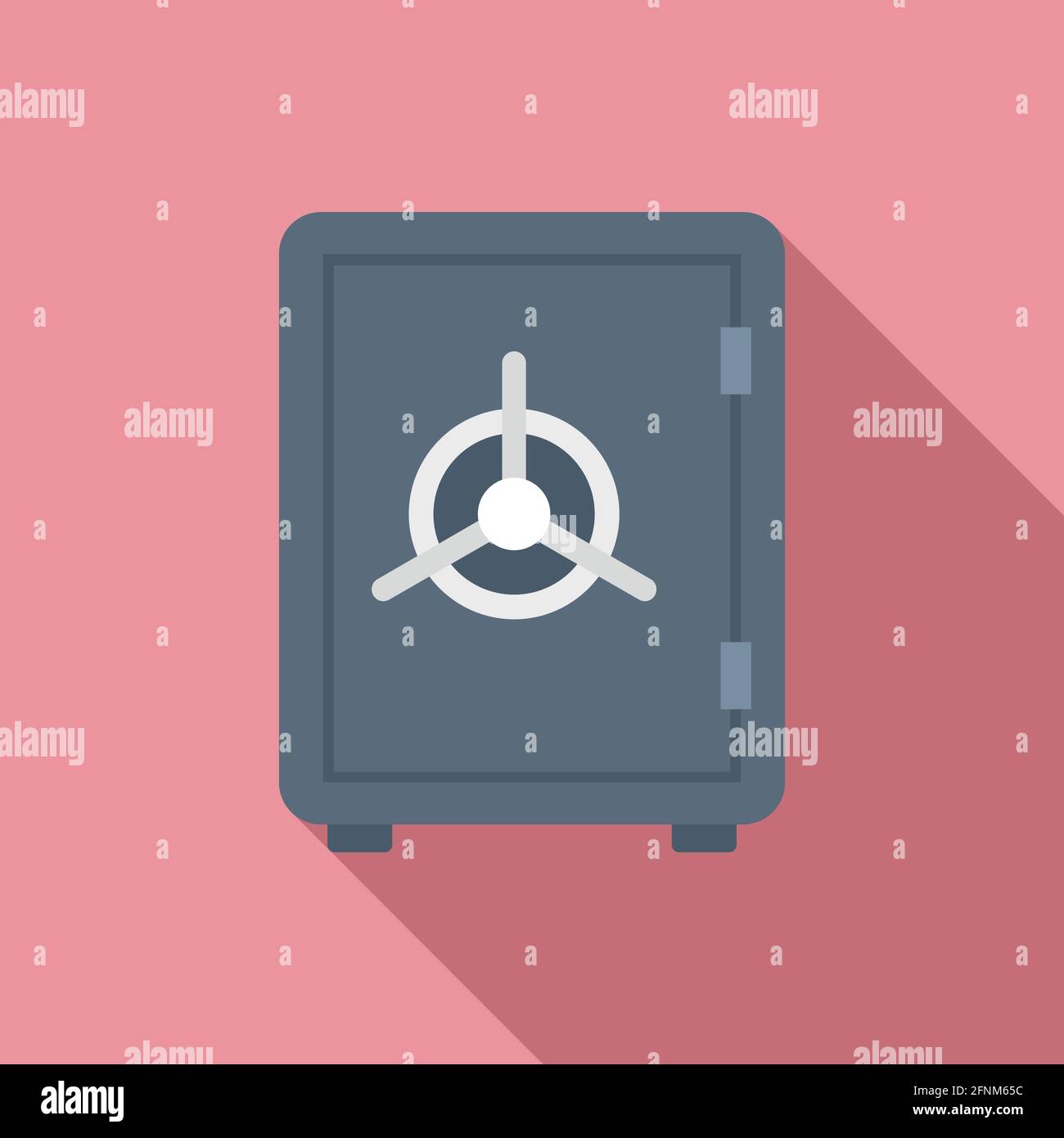 Home money safe icon, flat style Stock Vector Image & Art - Alamy