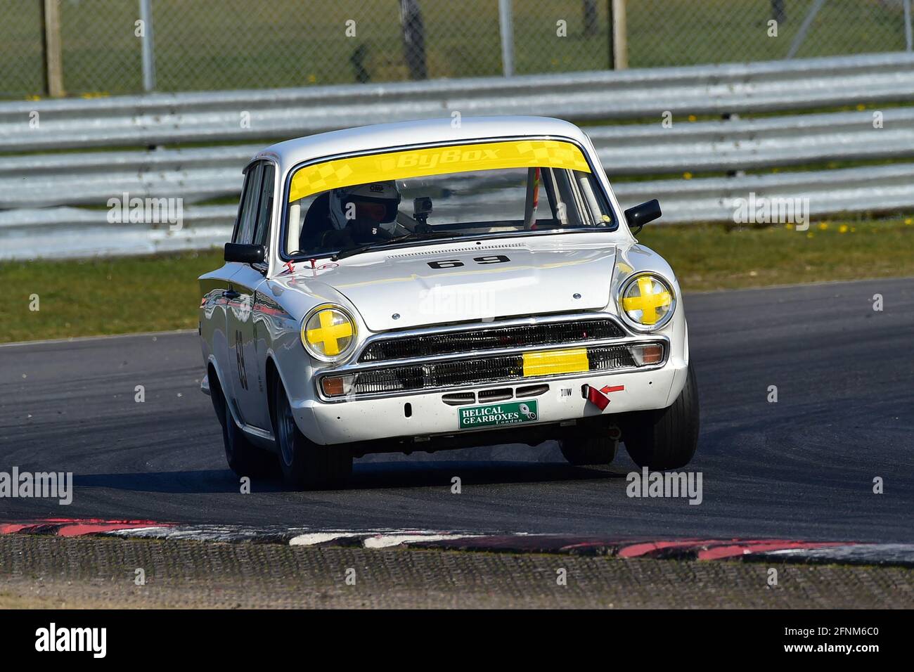 Bob Bullen, Ford Lotus Cortina, Historic Touring Car Championship ...