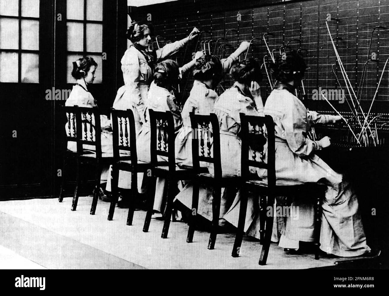 people, professions, telephonist, women at telegraph office, Germany ...