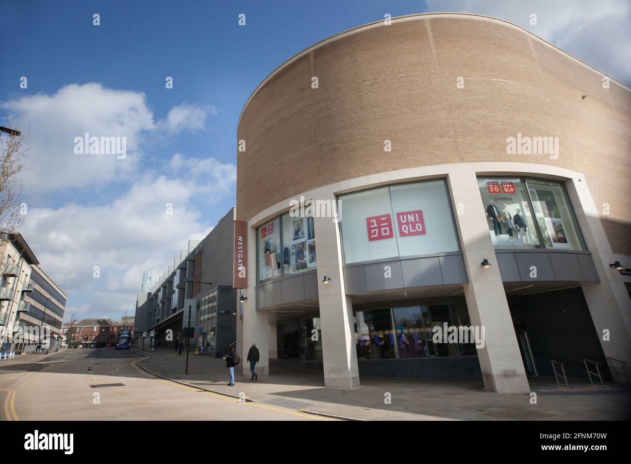 Oxford, Oxfordshire, UK 03 09 2020 The Westgate Shopping Centre, in ...
