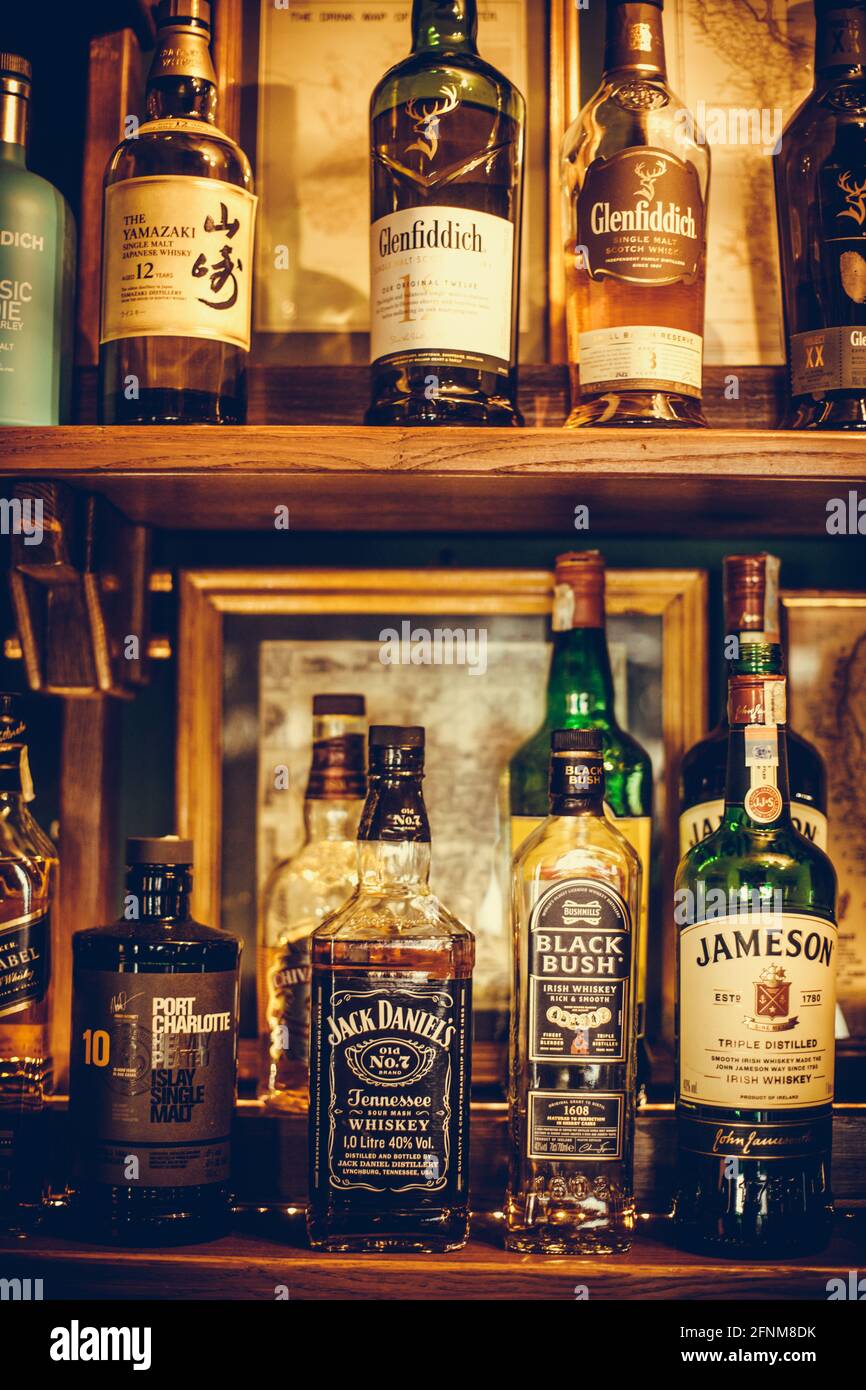 Bucharest, ROMANIA - May 18, 2021: Illustrative editorial image of ...