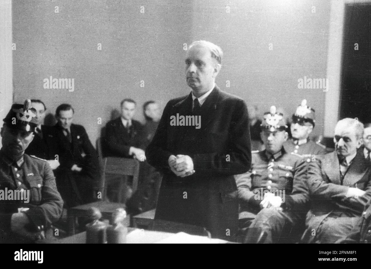 Nazism / National Socialism, resistance, trial at the People's Court ...