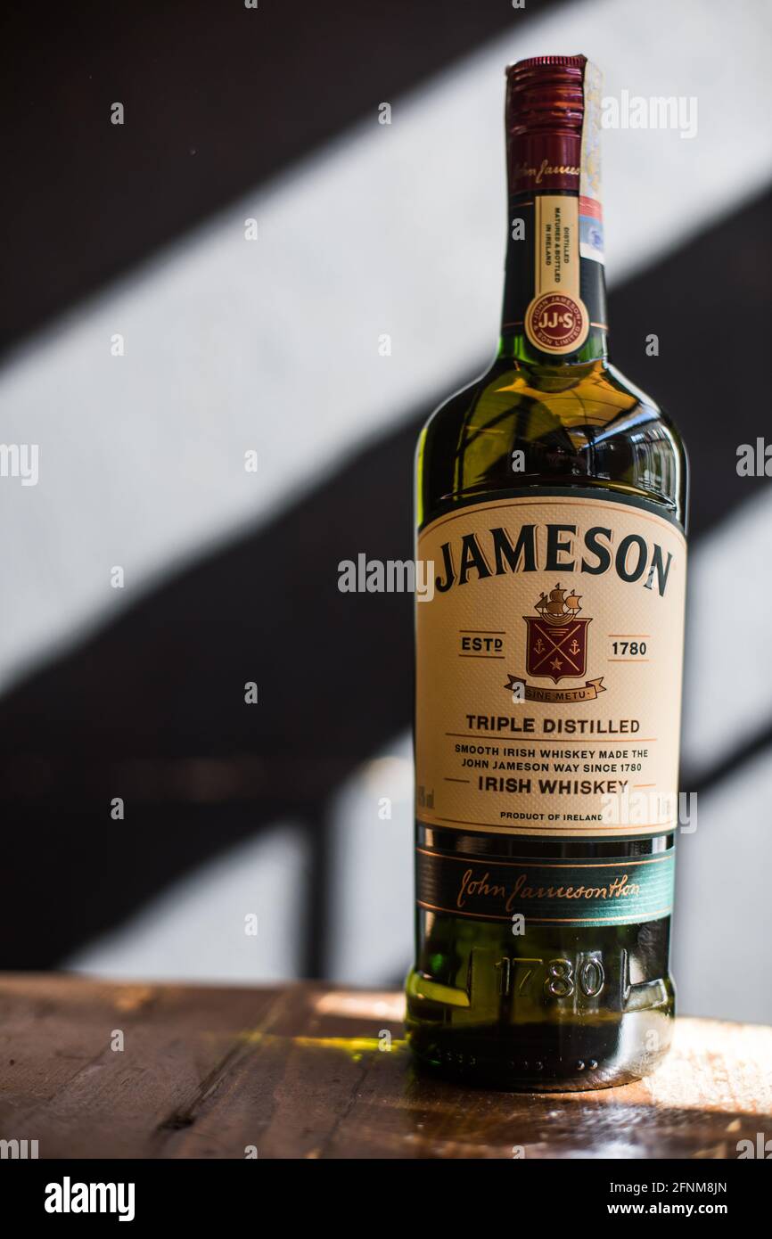Jameson irish whiskey bottle hi-res stock photography and images - Alamy
