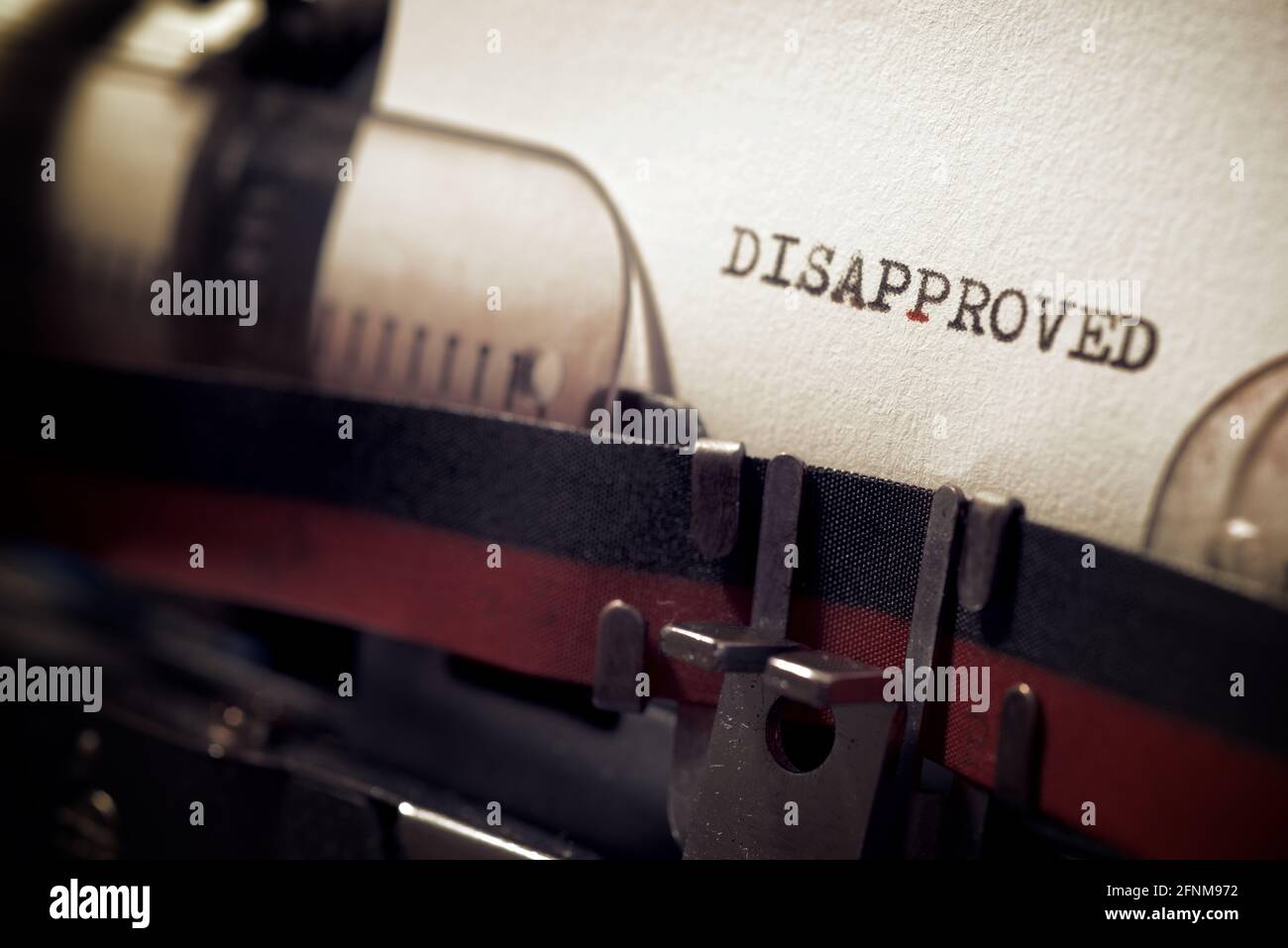 Disapproved hi-res stock photography and images - Alamy