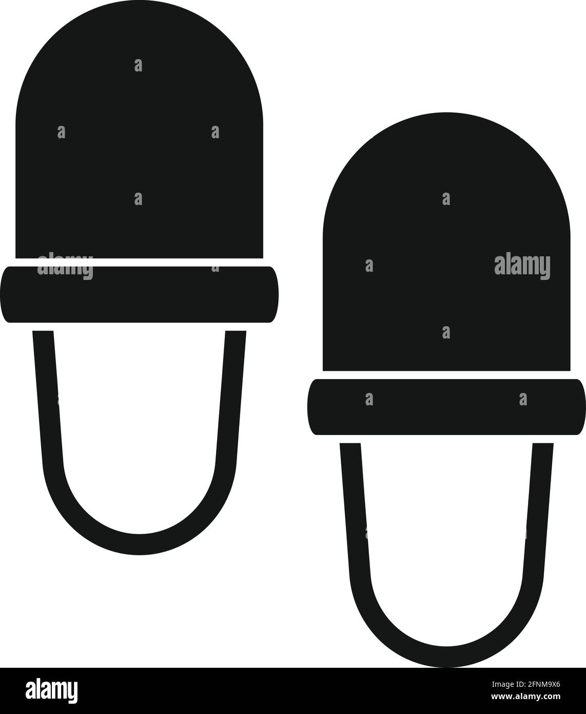 Grandpa slippers Stock Vector Images - Alamy