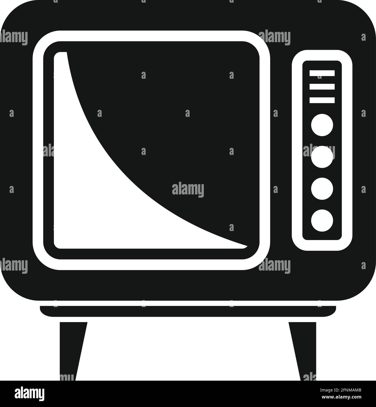 Old tv set icon, simple style Stock Vector Image & Art - Alamy