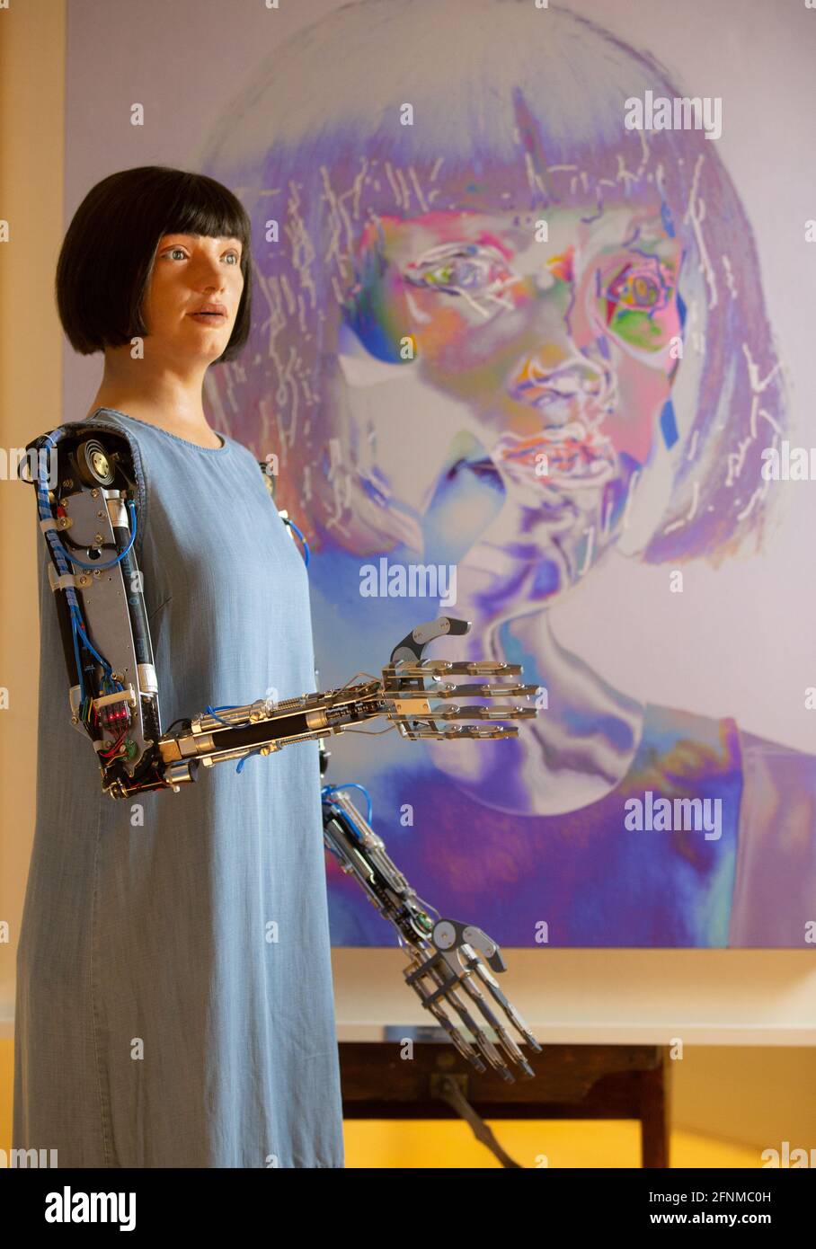 Robot Art Humanoid Robot's NFT Art Sells For US$688,888 As Frenzy In