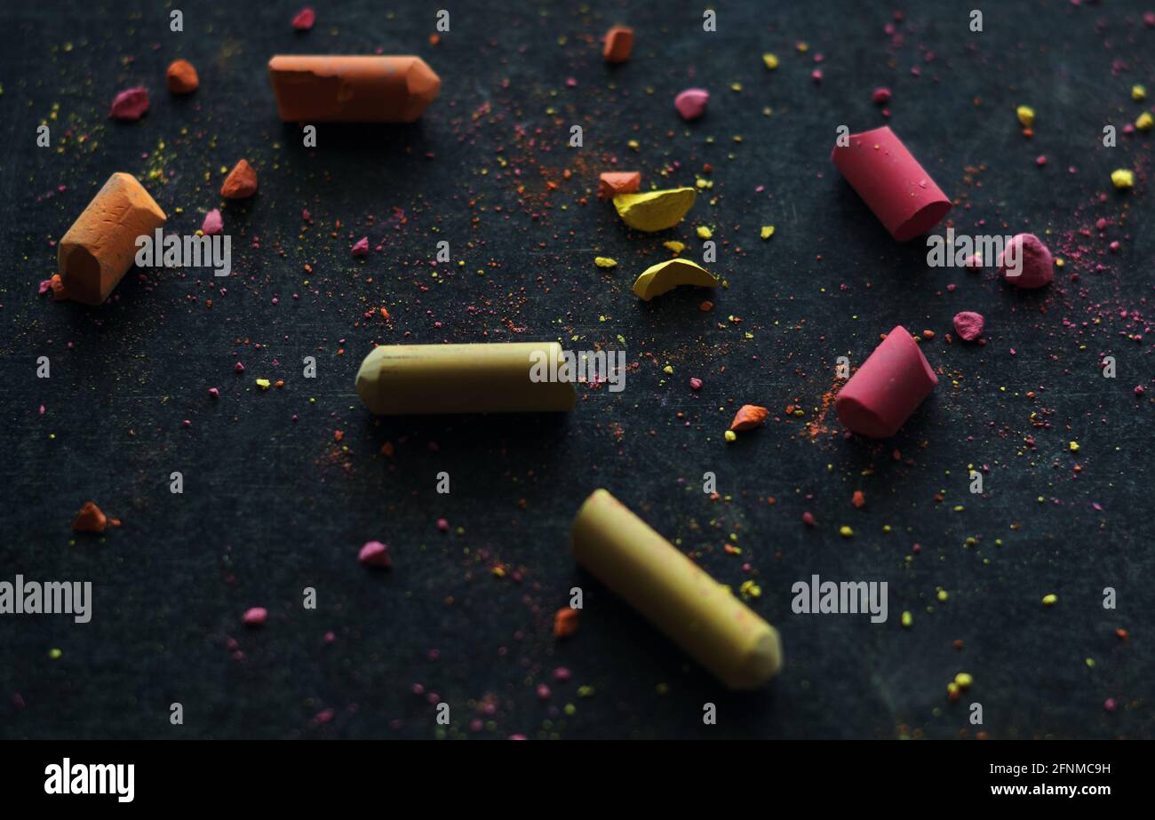 Dust chalk hi-res stock photography and images - Alamy