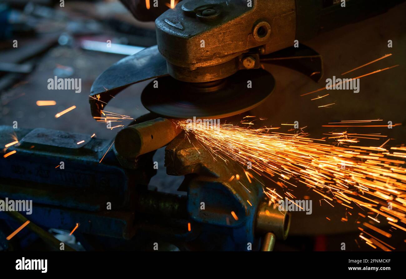 Grinding industry production pipe hi-res stock photography and images ...