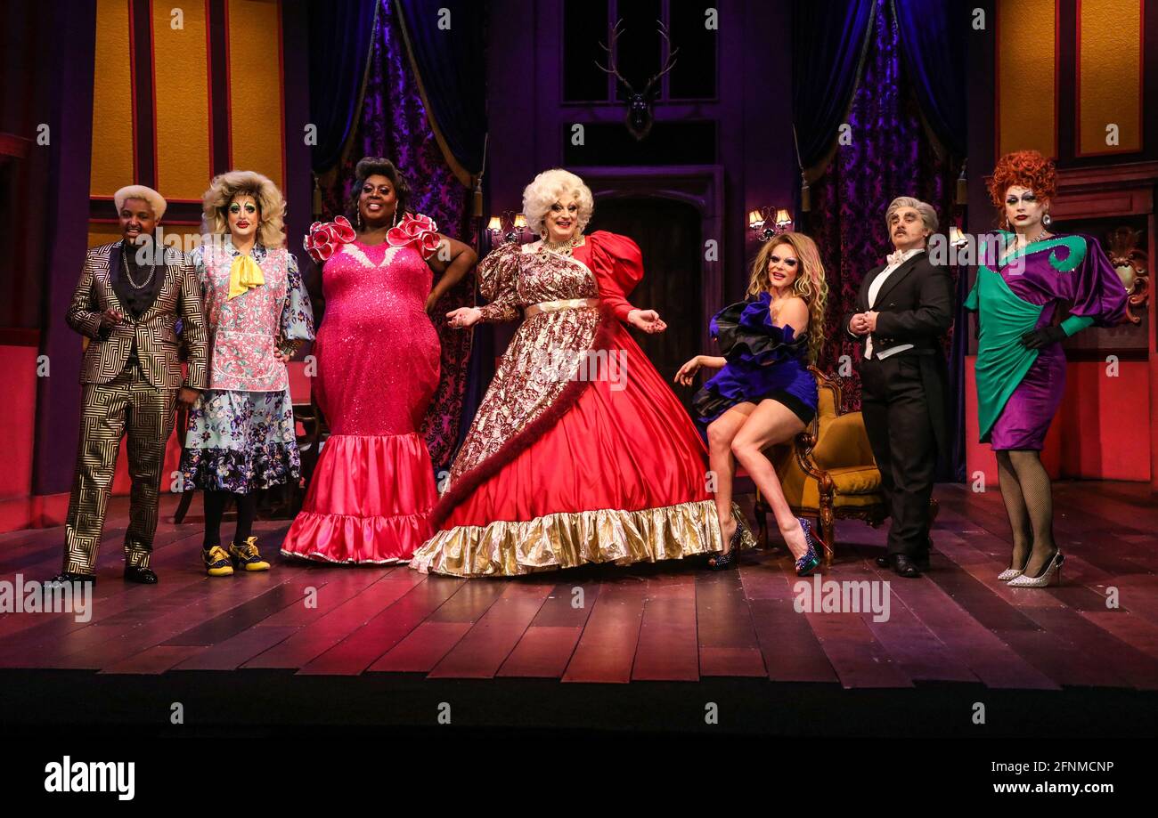 Cast performs live during the preview of Death Drop, The hilarious ...