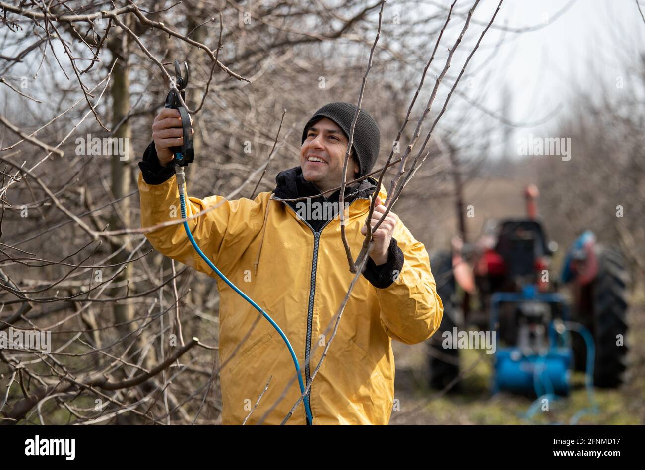 Handsome farmer hi-res stock photography and images - Alamy