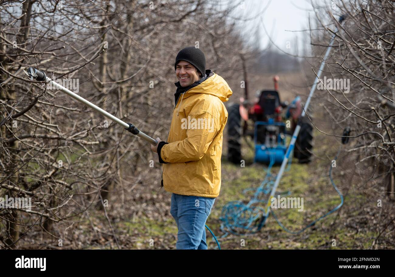 Handsome farmer hi-res stock photography and images - Alamy