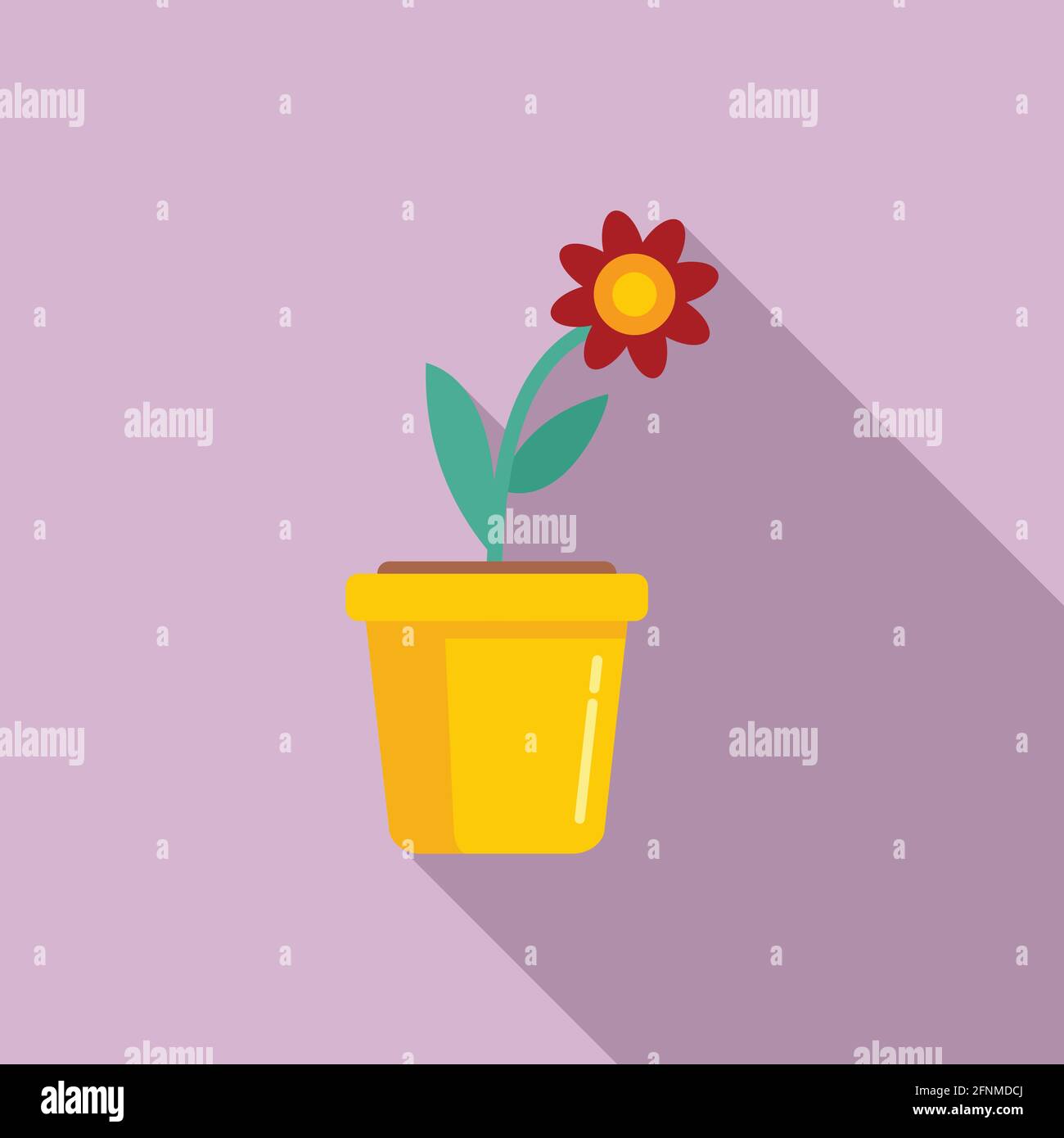 Vase wildflowers Stock Vector Images - Alamy