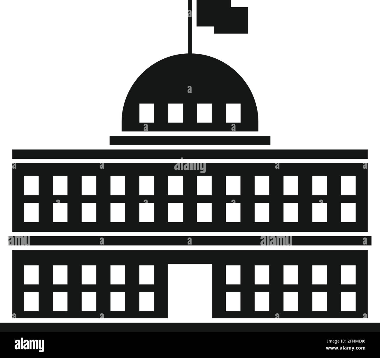 Government Building Icon