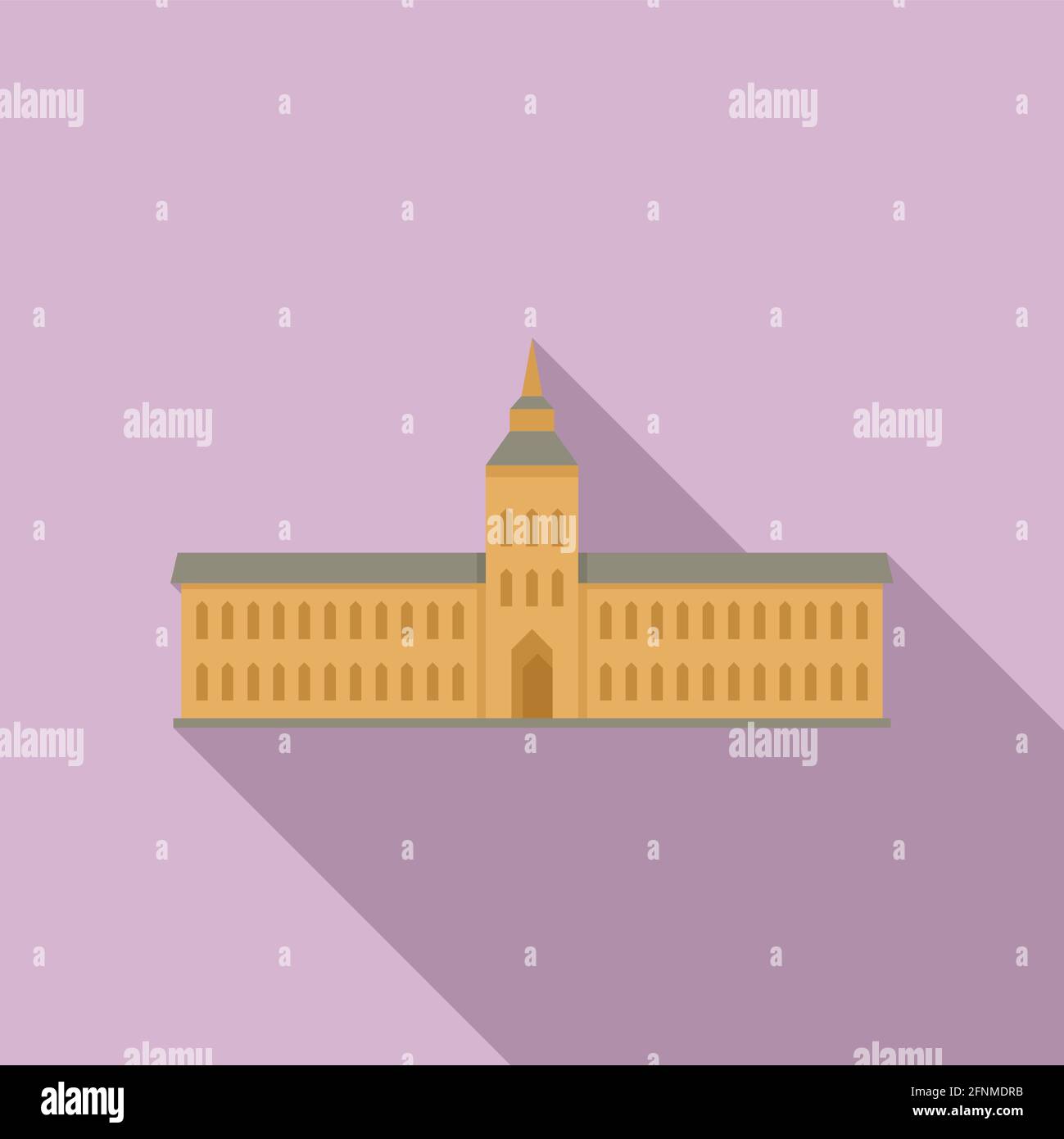 Parliament hall icon, flat style Stock Vector Image & Art - Alamy