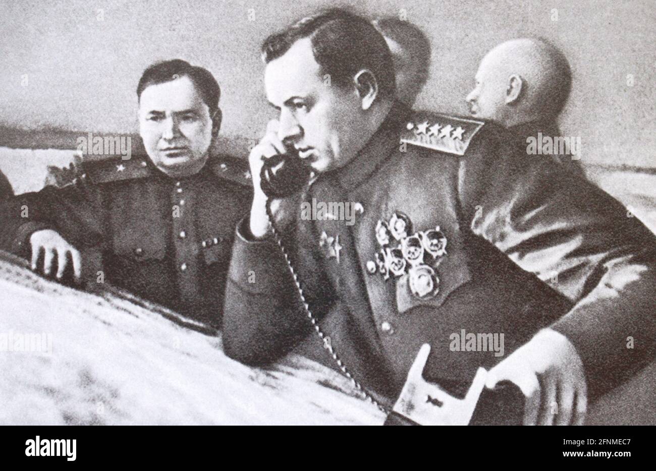 The commander of the troops of the Belorussian Front, General of the ...