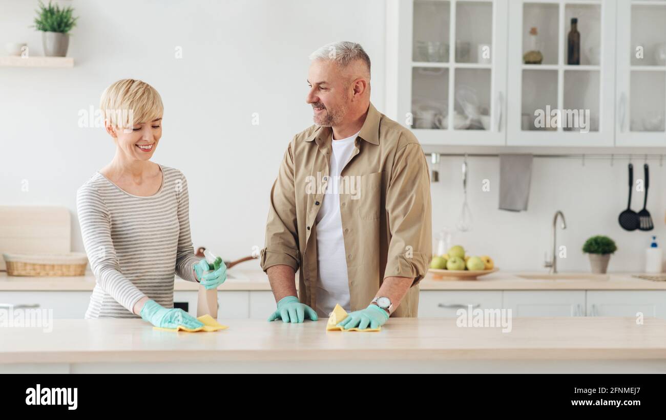 Housework, household chores and cleaning during self-isolation at home ...