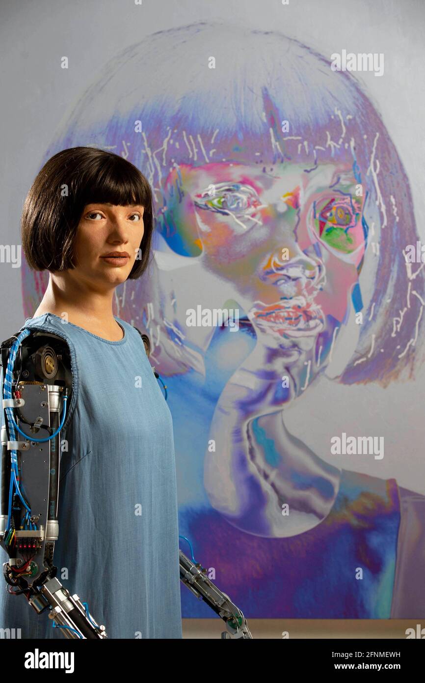 Worlds first ultra realistic robot hi-res stock photography and images ...